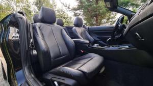Black BMW m240i 2018 in Vilnius, with an engine capacity of 3.00 L and mileage of 143 thousand km for 19000 €, photo 9 on AUTOMOTO.COM.LV