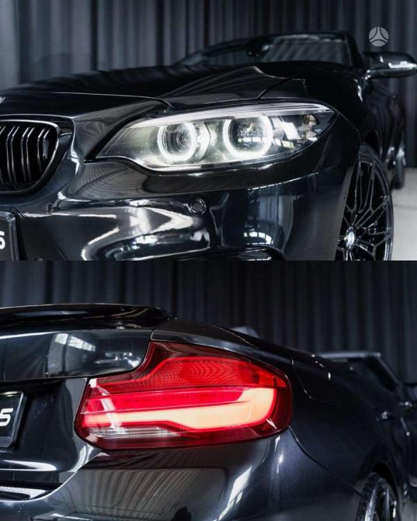Черный БМВ m240i 2018 в Вильнюс, объемом двигателя 3.00 л и пробегом 131 тыс. км за 20999 €, фото 9 на AUTOMOTO.COM.LV