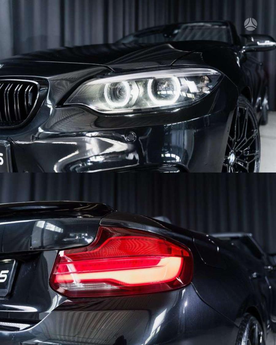 Черный БМВ m240i 2018 в Вильнюс, объемом двигателя 3.00 л и пробегом 131 тыс. км за 20999 €, фото 9 на AUTOMOTO.COM.LV