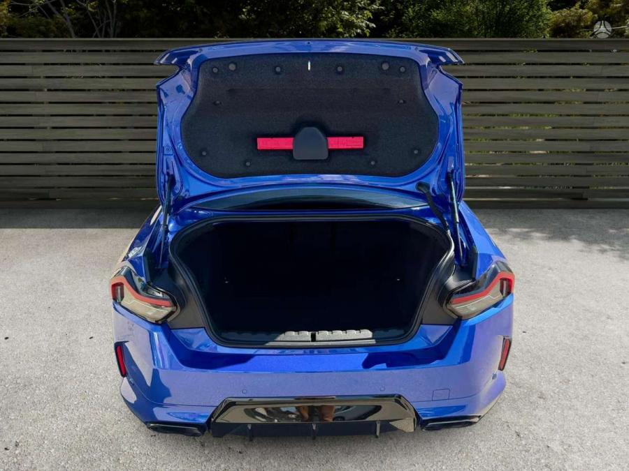 Zils BMW m240i 2025 Šauļi, ar dzinēja tilpumu 3.00 L un nobraukumu 12 tūkst. km par 43800 €, foto 16 vietnē AUTOMOTO.COM.LV