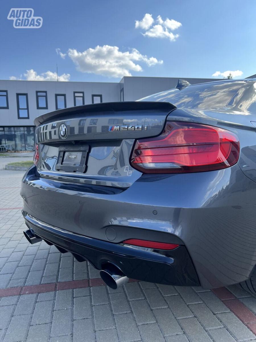 BMW m240i 2017 Viļņa, ar dzinēja tilpumu 3.00 L un nobraukumu 66 tūkst. km par 23800 €, foto 12 vietnē AUTOMOTO.COM.LV