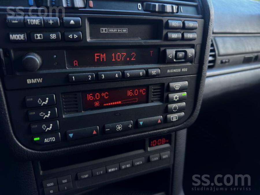 Melns BMW M3 1996 Rīga, ar dzinēja tilpumu 3.20 L un nobraukumu 57 tūkst. km par 74990 €, foto 16 vietnē AUTOMOTO.COM.LV