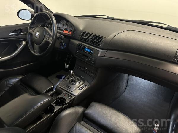 Black BMW M3 2004 in Riga, with an engine capacity of 3.20 L and mileage of 140 thousand km for 27900 €, photo 9 on AUTOMOTO.COM.LV