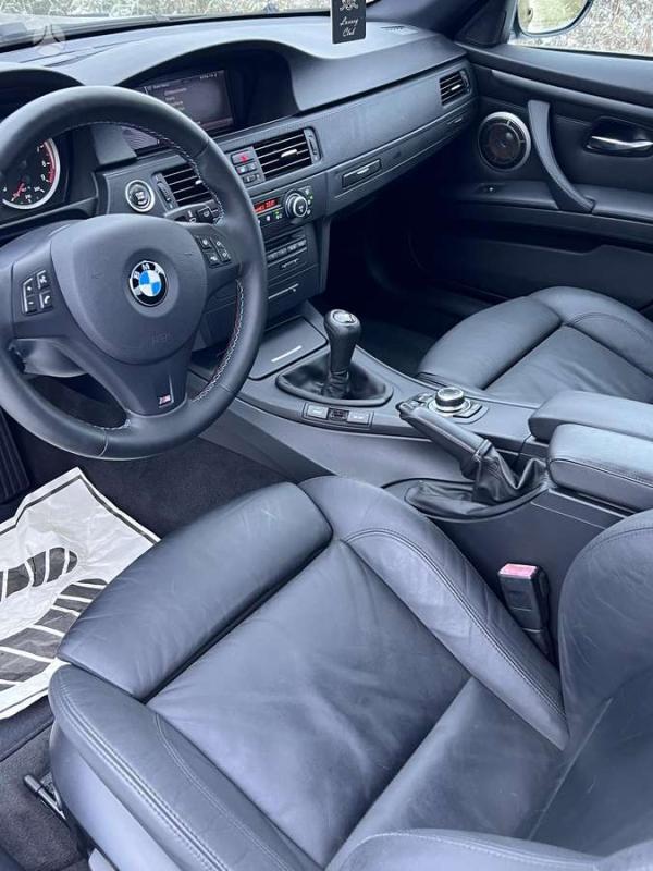 Black BMW M3 2008 in Marijampole, with an engine capacity of 4.00 L and mileage of 187 thousand km for 28500 €, photo 1 on AUTOMOTO.COM.LV