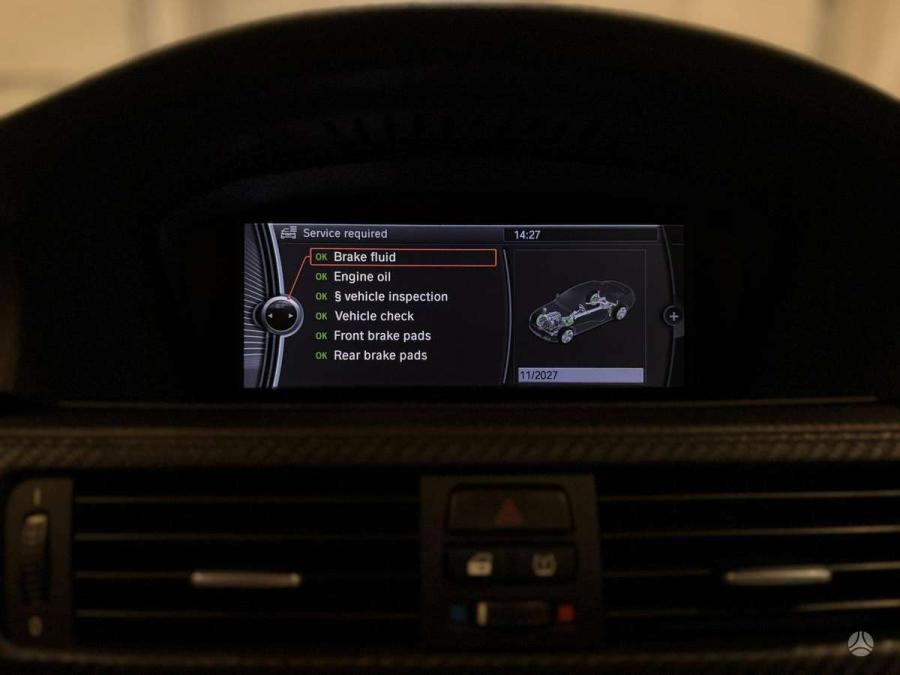 Melns BMW M3 2008 Viļņa, ar dzinēja tilpumu 4.00 L un nobraukumu 128 tūkst. km par 32790 €, foto 27 vietnē AUTOMOTO.COM.LV