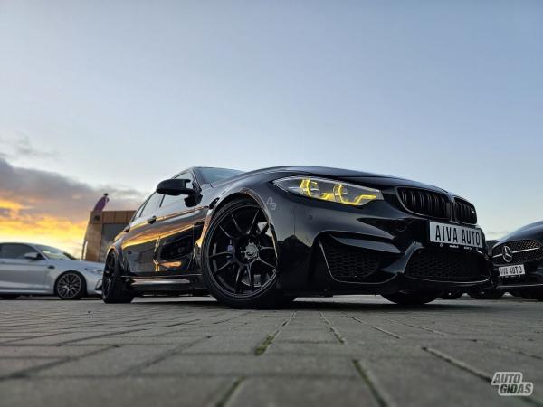 Black BMW M3 2016 in Kaunas, with an engine capacity of 3.00 L and mileage of 151 thousand km for 40000 €, photo 11 on AUTOMOTO.COM.LV