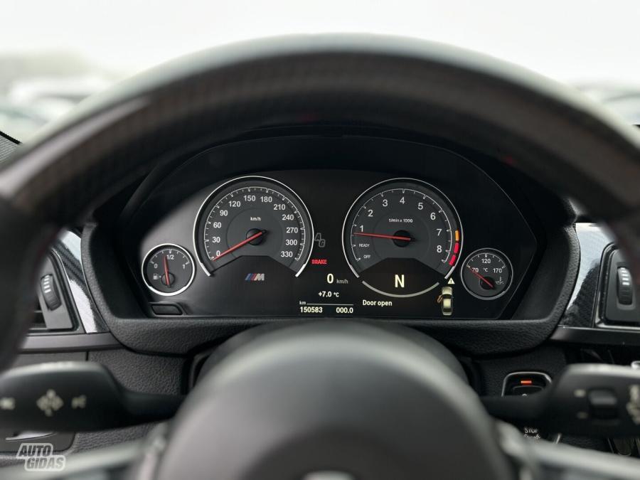 Melns BMW M3 2016 Kauņa, ar dzinēja tilpumu 3.00 L un nobraukumu 151 tūkst. km par 40000 €, foto 23 vietnē AUTOMOTO.COM.LV