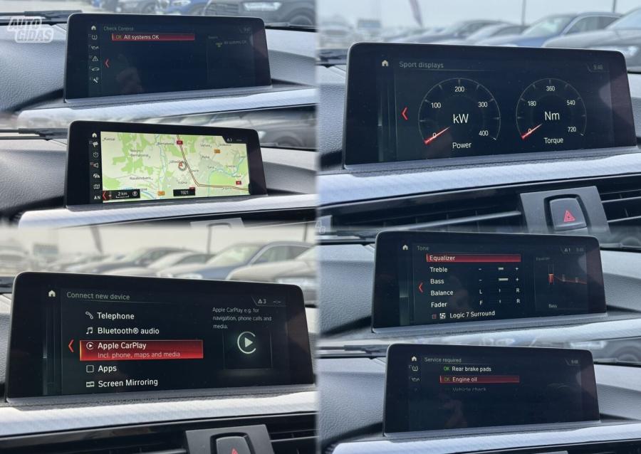 Melns BMW M3 2016 Kauņa, ar dzinēja tilpumu 3.00 L un nobraukumu 151 tūkst. km par 40000 €, foto 29 vietnē AUTOMOTO.COM.LV