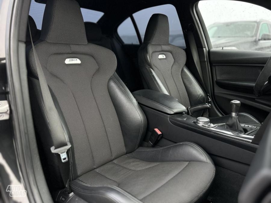 Melns BMW M3 2016 Kauņa, ar dzinēja tilpumu 3.00 L un nobraukumu 151 tūkst. km par 40000 €, foto 37 vietnē AUTOMOTO.COM.LV