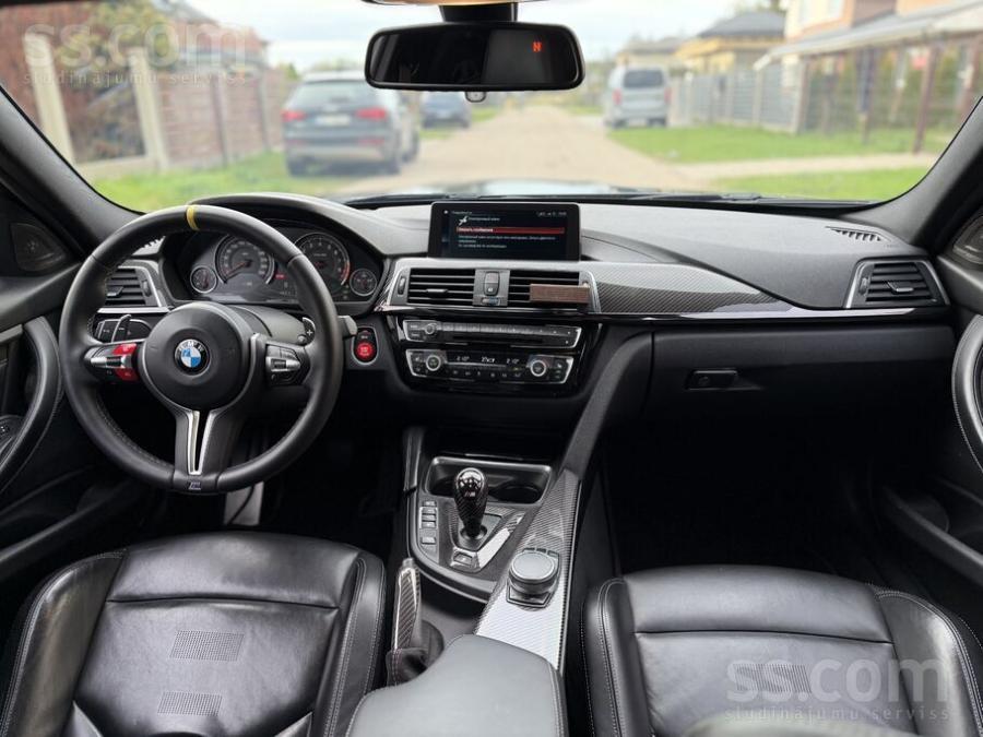 Black BMW M3 2018 in Riga, with an engine capacity of 3.00 L and mileage of 0 thousand km for 38990 €, photo 11 on AUTOMOTO.COM.LV