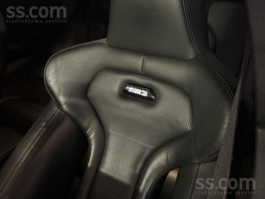 Black BMW M3 2018 in Riga, with an engine capacity of 3.00 L and mileage of 0 thousand km for 38990 €, photo 18 on AUTOMOTO.COM.LV