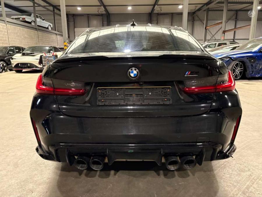 Melns BMW M3 2022 Panevēža, ar dzinēja tilpumu 2.99 L un nobraukumu 63 tūkst. km par 33000 €, foto 1 vietnē AUTOMOTO.COM.LV