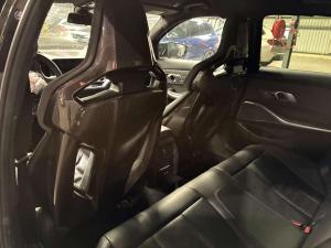 Melns BMW M3 2022 Panevēža, ar dzinēja tilpumu 2.99 L un nobraukumu 63 tūkst. km par 33000 €, foto 17 vietnē AUTOMOTO.COM.LV