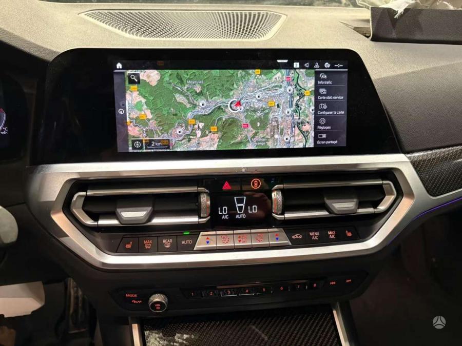 Melns BMW M3 2022 Panevēža, ar dzinēja tilpumu 2.99 L un nobraukumu 63 tūkst. km par 33000 €, foto 23 vietnē AUTOMOTO.COM.LV
