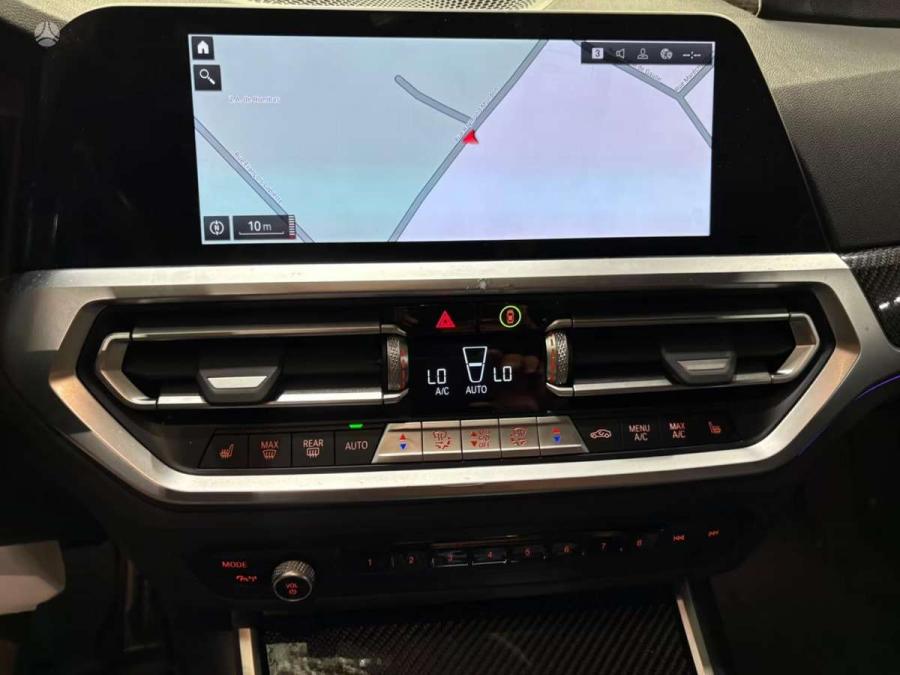 Melns BMW M3 2022 Panevēža, ar dzinēja tilpumu 2.99 L un nobraukumu 63 tūkst. km par 33000 €, foto 25 vietnē AUTOMOTO.COM.LV