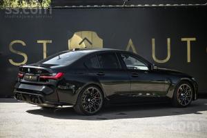 Black BMW M3 2023 in Tukums, with an engine capacity of 3.00 L and mileage of 47 thousand km for 79990 €, photo 31 on AUTOMOTO.COM.LV