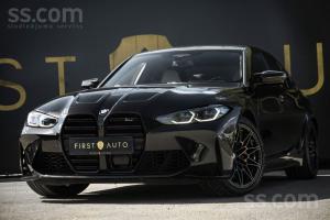 Melns BMW M3 2023 Tukums, ar dzinēja tilpumu 3.00 L un nobraukumu 47 tūkst. km par 79990 €, foto 3 vietnē AUTOMOTO.COM.LV