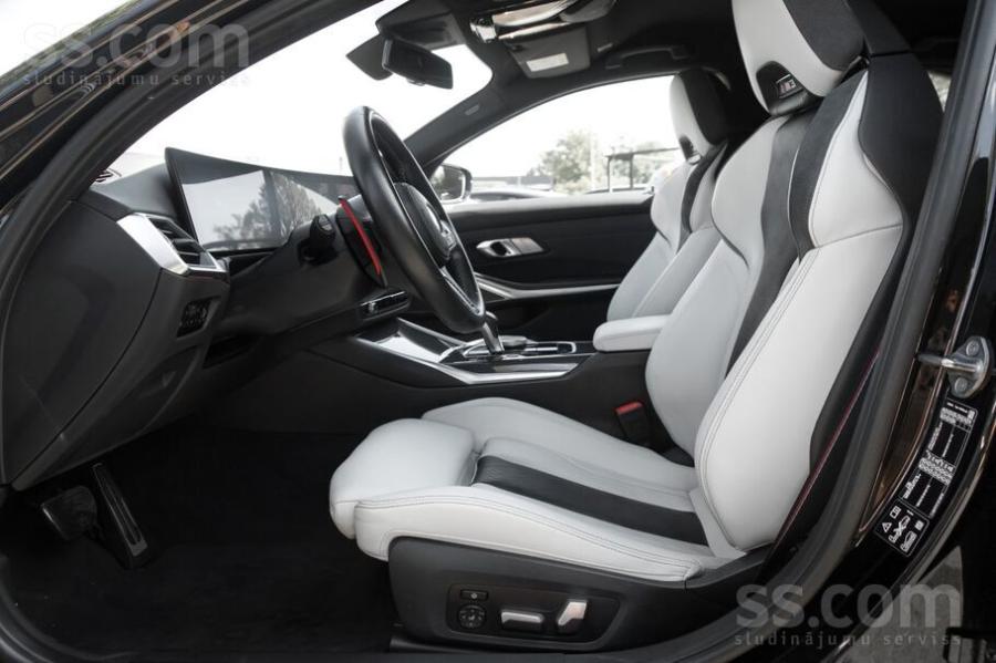 Melns BMW M3 2023 Tukums, ar dzinēja tilpumu 3.00 L un nobraukumu 47 tūkst. km par 79990 €, foto 7 vietnē AUTOMOTO.COM.LV