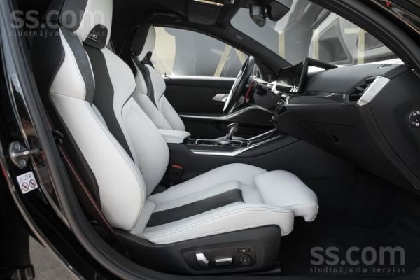 Melns BMW M3 2023 Tukums, ar dzinēja tilpumu 3.00 L un nobraukumu 47 tūkst. km par 79990 €, foto 7 vietnē AUTOMOTO.COM.LV