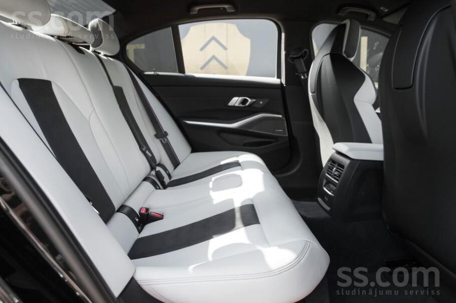 Melns BMW M3 2023 Tukums, ar dzinēja tilpumu 3.00 L un nobraukumu 47 tūkst. km par 79990 €, foto 9 vietnē AUTOMOTO.COM.LV
