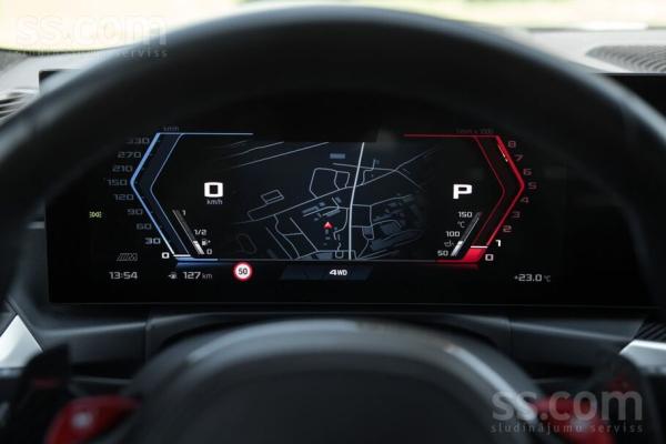 Melns BMW M3 2023 Tukums, ar dzinēja tilpumu 3.00 L un nobraukumu 47 tūkst. km par 79990 €, foto 9 vietnē AUTOMOTO.COM.LV