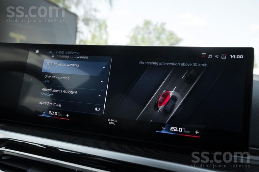 Melns BMW M3 2023 Tukums, ar dzinēja tilpumu 3.00 L un nobraukumu 47 tūkst. km par 79990 €, foto 18 vietnē AUTOMOTO.COM.LV