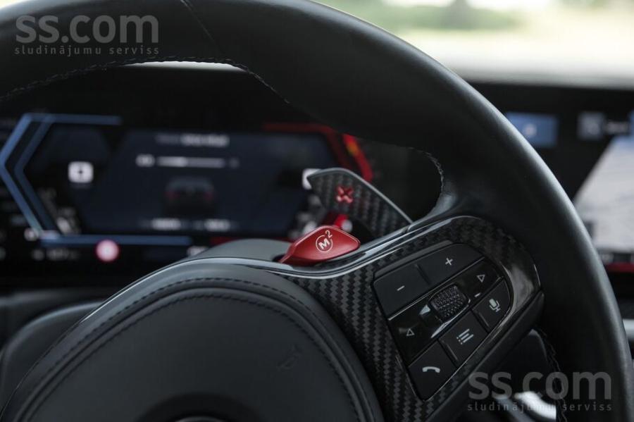 Melns BMW M3 2023 Tukums, ar dzinēja tilpumu 3.00 L un nobraukumu 47 tūkst. km par 79990 €, foto 20 vietnē AUTOMOTO.COM.LV