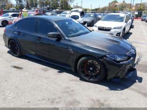 Melns BMW M3 2023 Klaipėda, ar dzinēja tilpumu 2.99 L un nobraukumu 56 tūkst. km par 33000 €, foto  vietnē AUTOMOTO.COM.LV