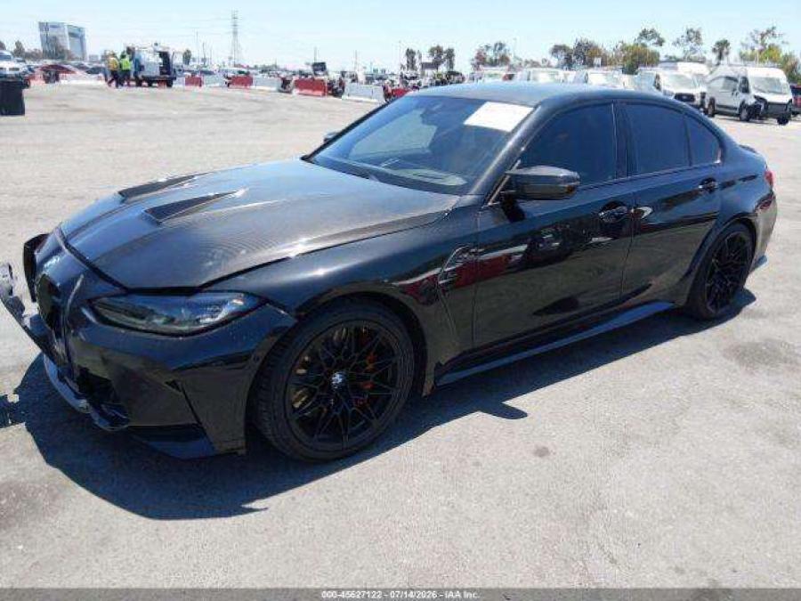 Black BMW M3 2023 in Klaipeda, with an engine capacity of 2.99 L and mileage of 56 thousand km for 33000 €, photo 3 on AUTOMOTO.COM.LV