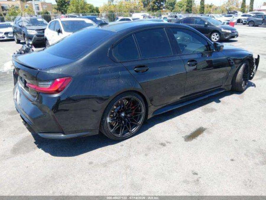 Black BMW M3 2023 in Klaipeda, with an engine capacity of 2.99 L and mileage of 56 thousand km for 33000 €, photo 5 on AUTOMOTO.COM.LV