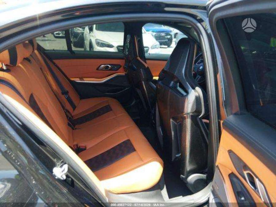 Black BMW M3 2023 in Klaipeda, with an engine capacity of 2.99 L and mileage of 56 thousand km for 33000 €, photo 9 on AUTOMOTO.COM.LV