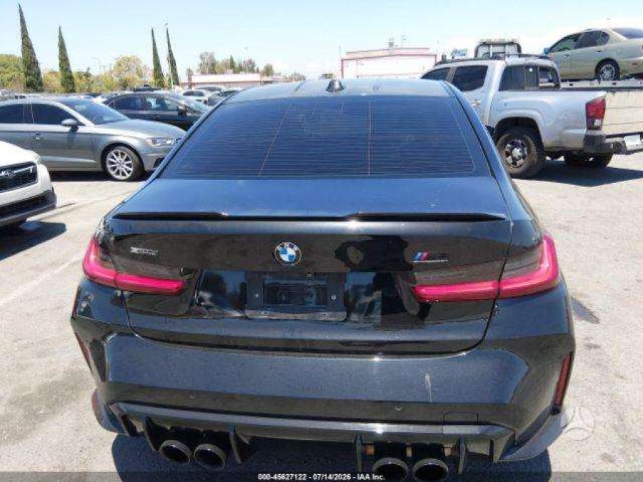Black BMW M3 2023 in Klaipeda, with an engine capacity of 2.99 L and mileage of 56 thousand km for 33000 €, photo 17 on AUTOMOTO.COM.LV