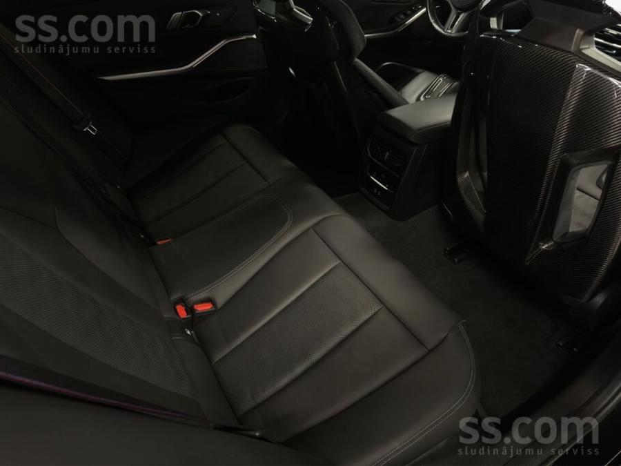 Черный БМВ М3 2024 в Рига, объемом двигателя 3.00 л и пробегом 45 тыс. км за 84300 €, фото 16 на AUTOMOTO.COM.LV