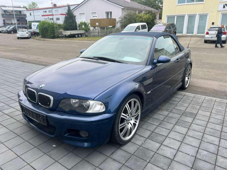 Blue BMW M3 2006 in Vilnius, with an engine capacity of 3.20 L and mileage of 138 thousand km for 25000 €, photo 1 on AUTOMOTO.COM.LV