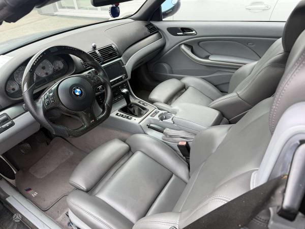 Blue BMW M3 2006 in Vilnius, with an engine capacity of 3.20 L and mileage of 138 thousand km for 25000 €, photo 9 on AUTOMOTO.COM.LV