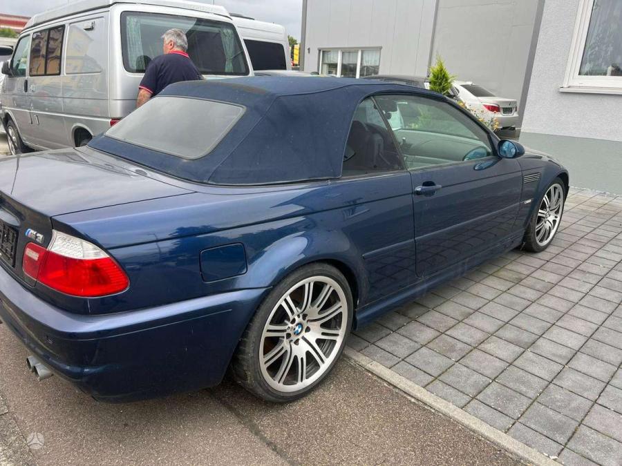 Blue BMW M3 2006 in Vilnius, with an engine capacity of 3.20 L and mileage of 138 thousand km for 25000 €, photo 16 on AUTOMOTO.COM.LV