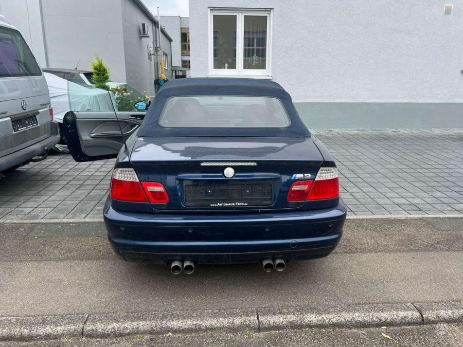 Blue BMW M3 2006 in Vilnius, with an engine capacity of 3.20 L and mileage of 138 thousand km for 25000 €, photo 18 on AUTOMOTO.COM.LV