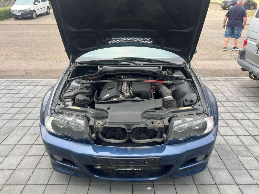 Blue BMW M3 2006 in Vilnius, with an engine capacity of 3.20 L and mileage of 138 thousand km for 25000 €, photo 19 on AUTOMOTO.COM.LV