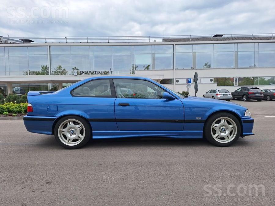 Синий БМВ М3 1996 в Рига, объемом двигателя 3.20 л и пробегом 188 тыс. км за 35000 €, фото 3 на AUTOMOTO.COM.LV