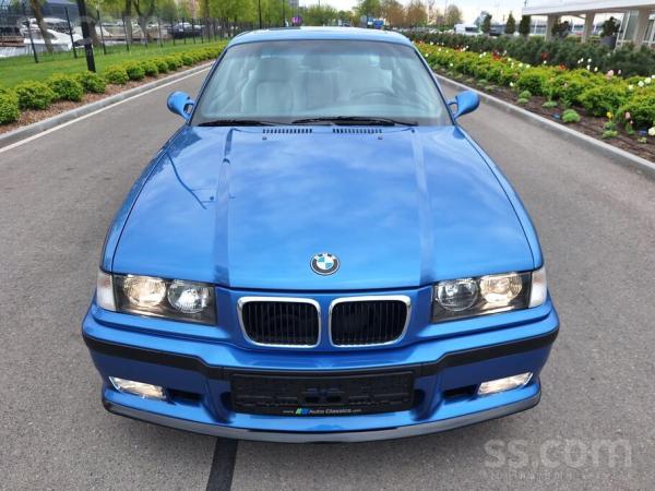 Blue BMW M3 1996 in Riga, with an engine capacity of 3.20 L and mileage of 188 thousand km for 35000 €, photo 8 on AUTOMOTO.COM.LV