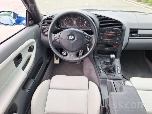 Blue BMW M3 1996 in Riga, with an engine capacity of 3.20 L and mileage of 188 thousand km for 35000 €, photo 10 on AUTOMOTO.COM.LV