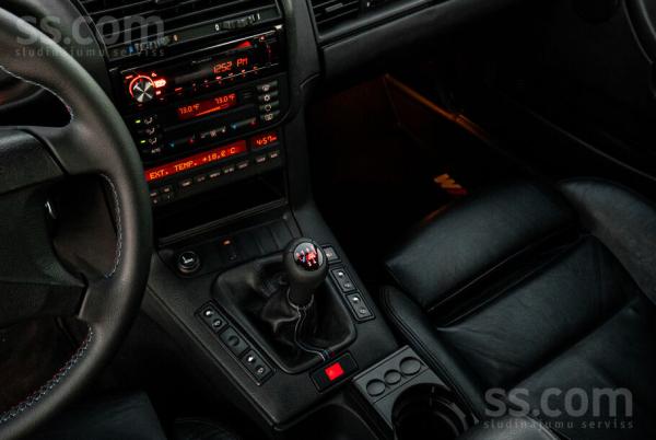 Blue BMW M3 1998 in Daugavpils, with an engine capacity of 3.20 L and mileage of 319 thousand km for 23600 €, photo 6 on AUTOMOTO.COM.LV