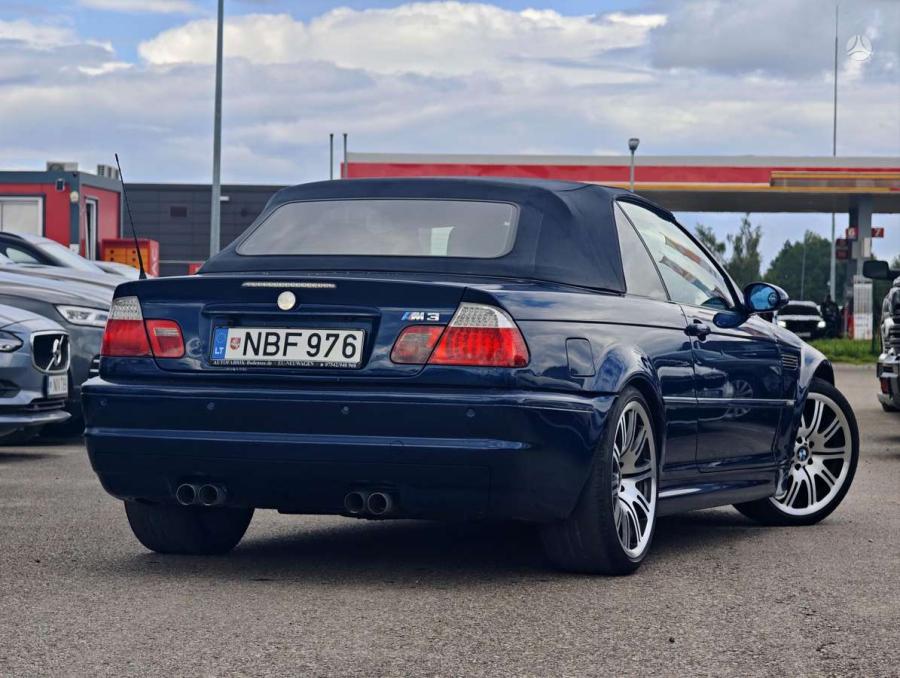 Zils BMW M3 2006 Viļņa, ar dzinēja tilpumu 3.20 L un nobraukumu 138 tūkst. km par 19500 €, foto 4 vietnē AUTOMOTO.COM.LV
