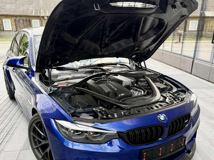 Zils BMW M3 2018 Viļņa, ar dzinēja tilpumu 2.98 L un nobraukumu 46 tūkst. km par 50299 €, foto 6 vietnē AUTOMOTO.COM.LV