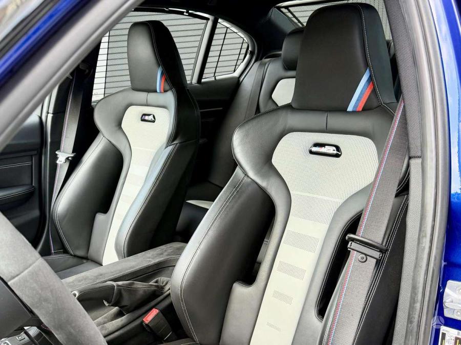 Zils BMW M3 2018 Viļņa, ar dzinēja tilpumu 2.98 L un nobraukumu 46 tūkst. km par 50299 €, foto 9 vietnē AUTOMOTO.COM.LV