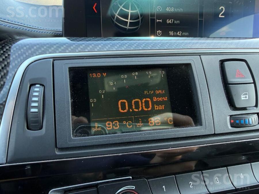 Синий БМВ М3 2018 в Рига, объемом двигателя 3.00 л и пробегом 121 тыс. км за 47500 €, фото 18 на AUTOMOTO.COM.LV