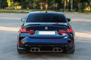 Blue BMW M3 2021 in Panevezys, with an engine capacity of 2.99 L and mileage of 87 thousand km for 52500 €, photo 7 on AUTOMOTO.COM.LV