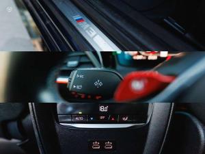 Blue BMW M3 2021 in Panevezys, with an engine capacity of 2.99 L and mileage of 87 thousand km for 52500 €, photo 29 on AUTOMOTO.COM.LV