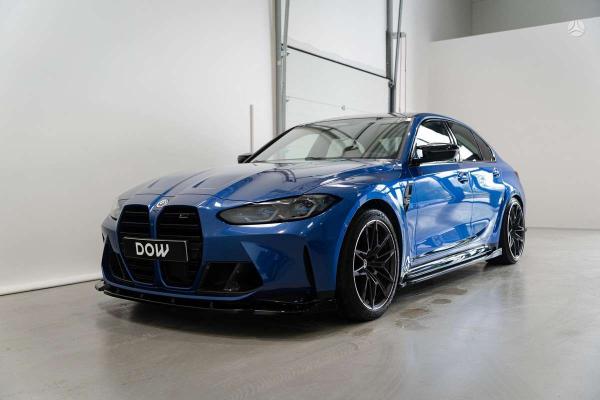 Zils BMW M3 2022 Viļņa, ar dzinēja tilpumu 2.99 L un nobraukumu 65 tūkst. km par 67500 €, foto 2 vietnē AUTOMOTO.COM.LV