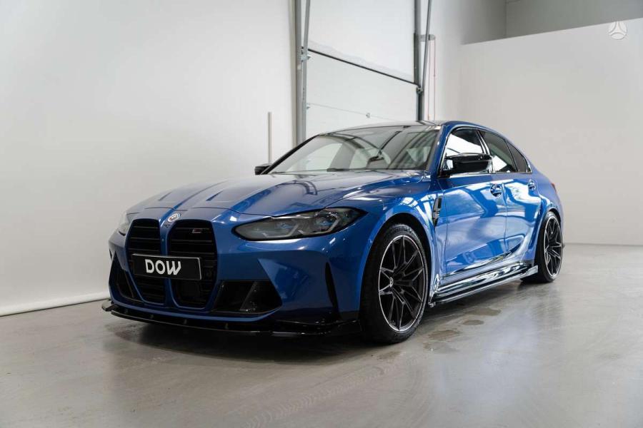 Zils BMW M3 2022 Viļņa, ar dzinēja tilpumu 2.99 L un nobraukumu 65 tūkst. km par 67500 €, foto 3 vietnē AUTOMOTO.COM.LV